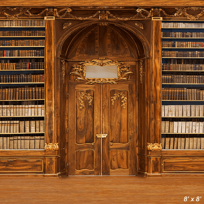 Majestic Libraries Bookshelf Backdrop for Photo SBH0526 – Starbackdrop