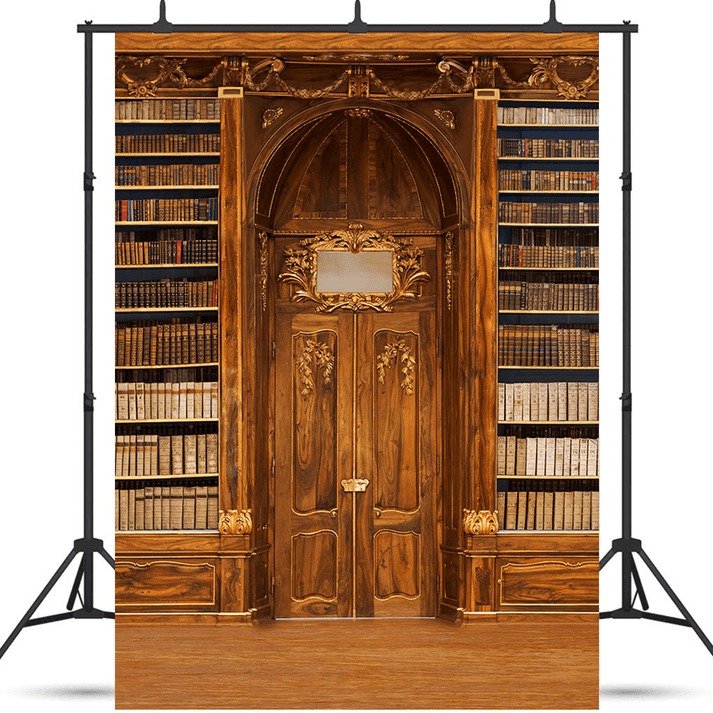 Majestic Libraries Bookshelf Backdrop for Photo SBH0526 – Starbackdrop
