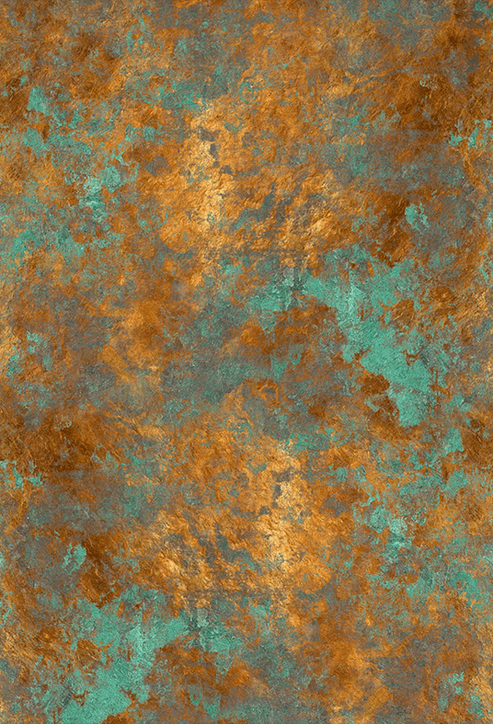 Abstract Verdigris Oxidized Copper Background Backdrop SBH0580 ...