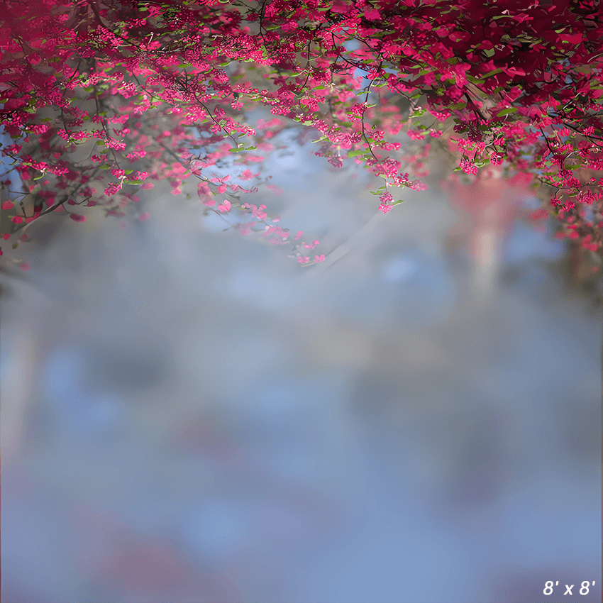 Exotic Blur Garden Floral Background Backdrop SBH0599 – Starbackdrop