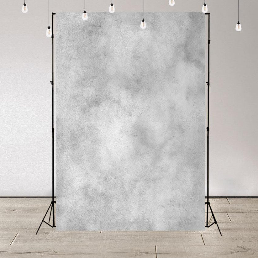 Light Grey Abstract Mottled Photo Backdrops for Portrait – Starbackdrop