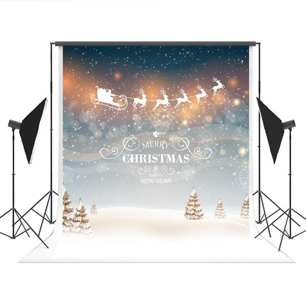 Buy Merry Christmas Dream Santa Claus Backdrops Online – Starbackdrop