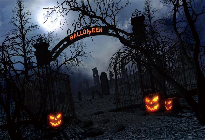 Buy Terrible Night Halloween Photography Backdrops Online – Starbackdrop