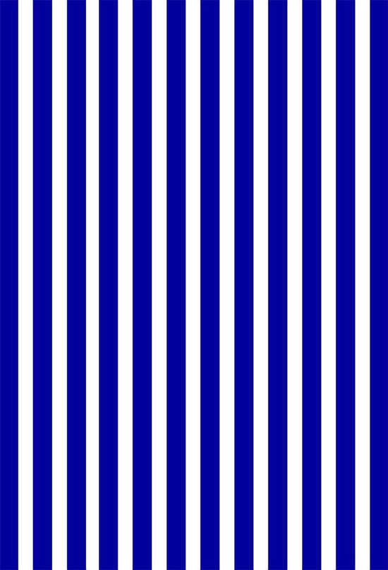 Blue and White Stripes Party Table Banner Photography Backdrop ...