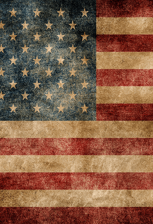 Old Dirty USA Flag Independence Backdrop for Photography SBH0366 ...