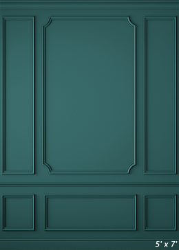 Modern Classic Green Interior Wall Backdrop SBH0459 – Starbackdrop