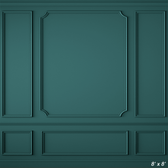 Modern Classic Green Interior Wall Backdrop SBH0459 – Starbackdrop