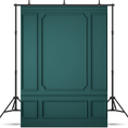 Modern Classic Green Interior Wall Backdrop SBH0459 – Starbackdrop
