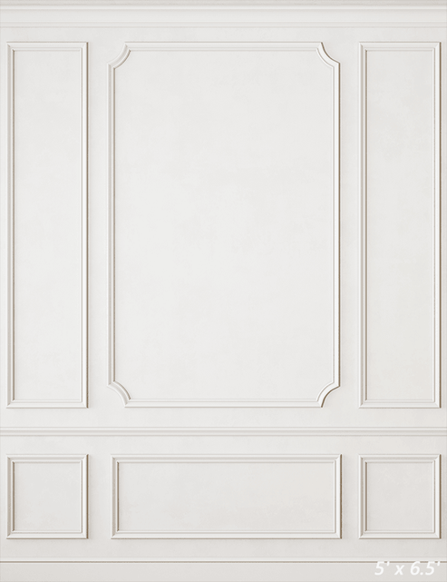 Modern Classic White Interior Wall Backdrop SBH0460 – Starbackdrop