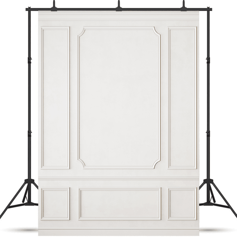 Modern Classic White Interior Wall Backdrop SBH0460 – Starbackdrop